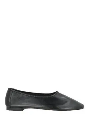 By Far Ballet Flats Leather - Black