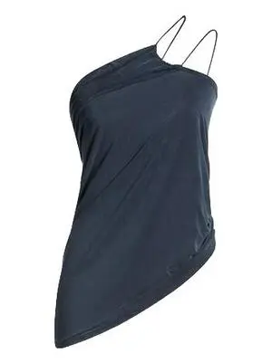 Jacquemus Asymmetric Jersey Mini Skirt - Charcoal