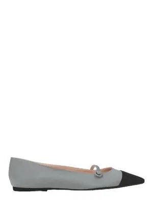 N°21 Mary Jane Ballet Flats - Grey