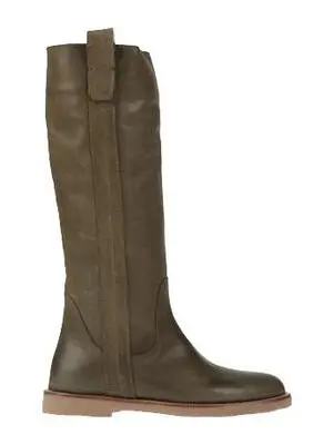 INUOVO INUOVO Military Leather Knee-High Boots