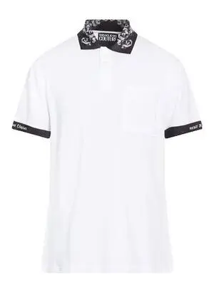 Versace Polo Shirt Size Cotton - White