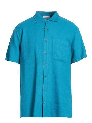 Crossley Shirt Size Cotton - Azure