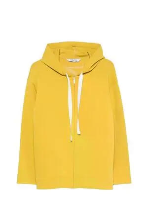 Max Mara Zip-up Sweatshirt - Yellow