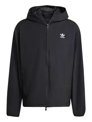 Adidas Trefoil Logo-print Jacket - Black