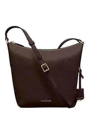 MAISON DE SABRE The Zipped Bucket Bag - Brown