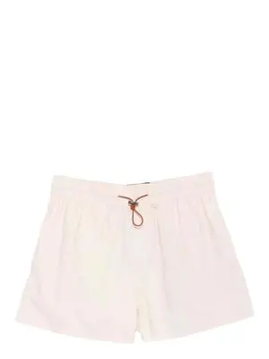 Plan C Drawstring-waist Shorts - Pink