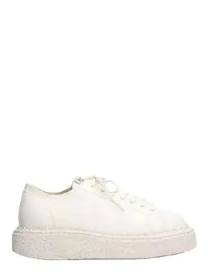 Mihara Yasuhiro Mark Platform Sneakers - White