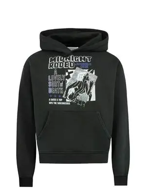 MIDNIGHT RODEO Graphic-print Hoodie - Black