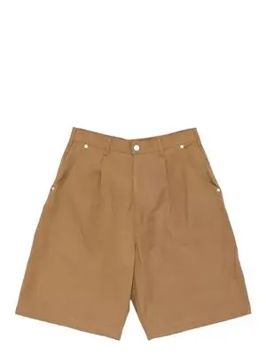 Comme Des Garçons Pleated Front Shorts - Brown