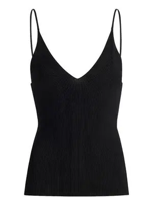 Khaite Bellame Knit Top - Black
