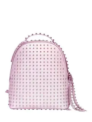 John Richmond Stud-embellished Backpack - Pink