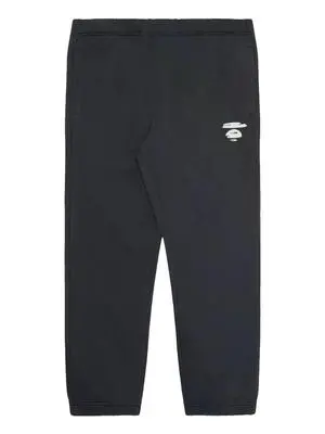 AAPE BY *A BATHING APE Graphic Print Trousers - Black