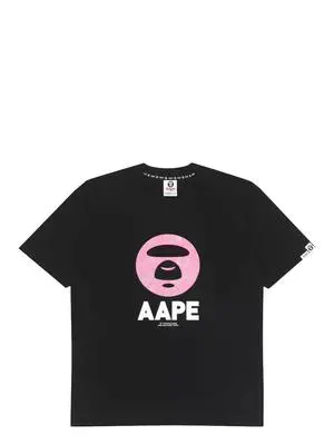 AAPE BY *A BATHING APE Moonface Camo-graphic T-shirt - Neutrals