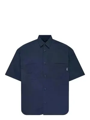 Comme Des Garçons Chest-pocket Shirt - Blue