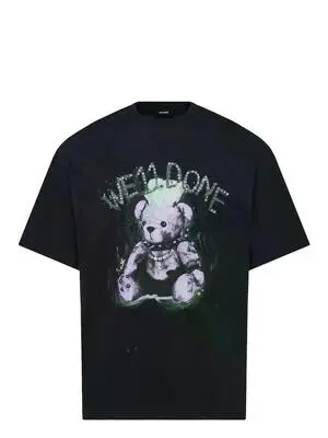 We11Done Punk Teddy T-shirt - Black
