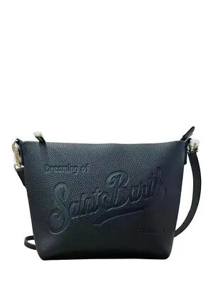MC2 SAINT BARTH Embossed Shoulder Bag - Black