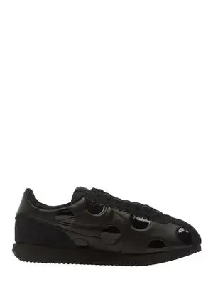 Nike Cortez Cut-out Sneakers - Black