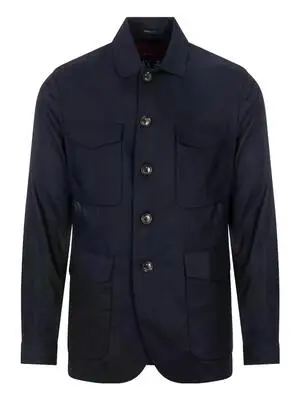 MONTECORE Multi-pocket Lightweight Jacket - Blue