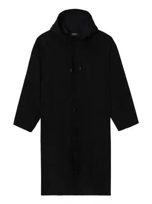 A.p.c. Kim Parka Coat - Black