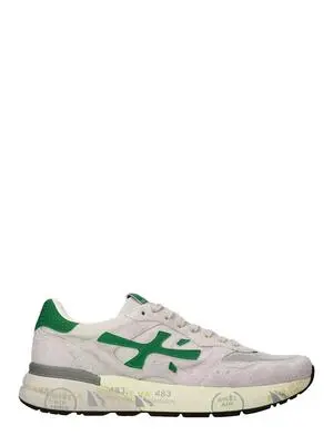 Premiata Mick Panelled Sneakers - Grey