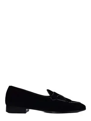 EDHEN MILANO Round-toe Loafers - Black