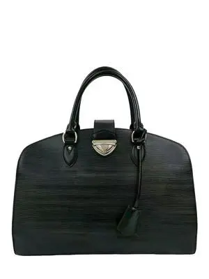 LOUIS VUITTON 2009 Electric Epi Pont Neuf Gm Handbag - Black