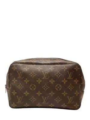 LOUIS VUITTON 1982 Monogram Trousse Toilette 23 - Brown