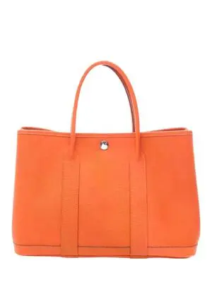 Hermès 2014 Negonda Garden Party 30 Tote Bag - Orange