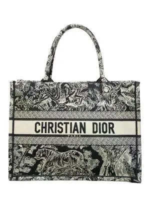 DIOR Medium Toile De Jouy Book Tote Bag