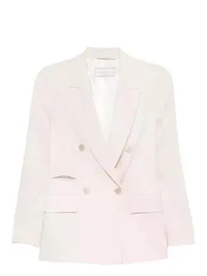 Peserico Double-breasted Blazer - Neutrals
