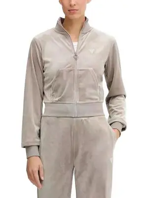 Guess Zip-up Jacket - Neutrals