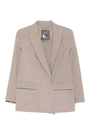 Herno Double-breasted Blazer - Neutrals