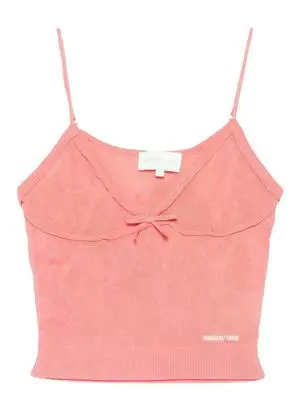 SHUSHU/TONG Bow-detail Top - Pink