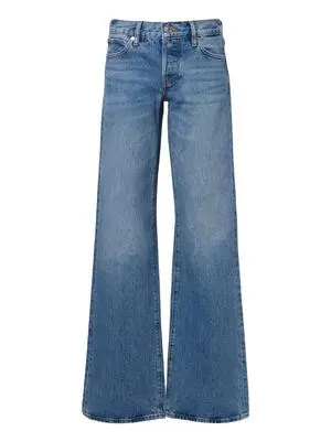 FRAME The Wide-leg Jeans - Blue