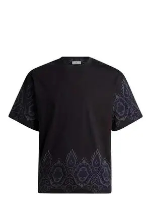 Etro Paisley-print T-shirt - Blue