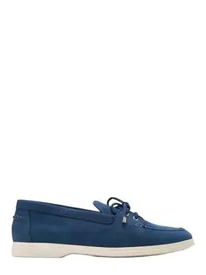 EDHEN MILANO Regatta Boat Shoes - Blue