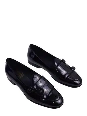 EDHEN MILANO Brera Double-strap Loafers - Black