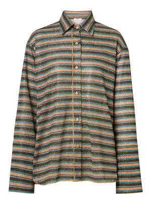 Oseree Lumiere Striped Shirt - Multicoloured
