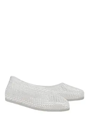ANCIENT GREEK SANDALS Iro Mesh Jelly Flat - Clear