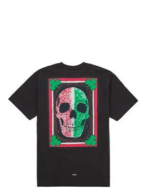 Supreme Mike Kelley Banner Tee Shirt - Black