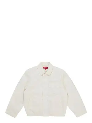 Supreme Cordura Twill Utility Jacket - White