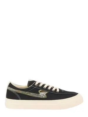 S.W.C STEPNEY WORKERS CLUB Dellow Sstrike Repair Stitch Sneaker - Black