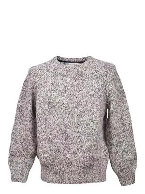 Brunello Cucinelli Chunky-knit Raglan-sleeve Sweater - Neutrals
