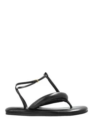 Givenchy Boudoir Padded Leather Sandals - Black