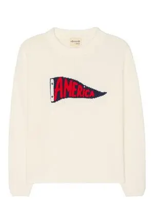 ELLSWORTH + IVEY Sadie Crew America Pennant - Neutral