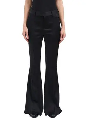ANN DEMEULEMEESTER Flared Trousers - Black