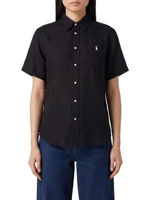 Polo Ralph Lauren Linen Shirt - Black