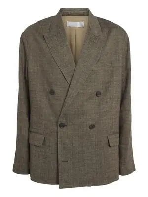 Our Legacy Linen-silk-cotton Halt Blazer - Brown