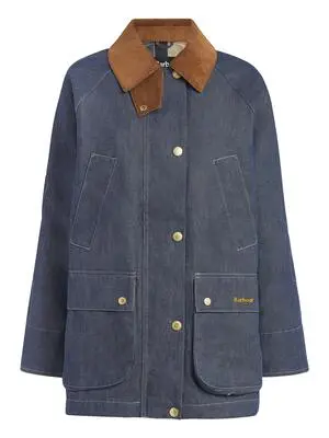 Barbour Asker Denim Jacket Navy