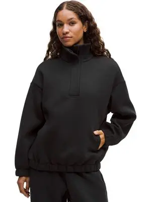 Lululemon Sleek Spacer Half Zip Black